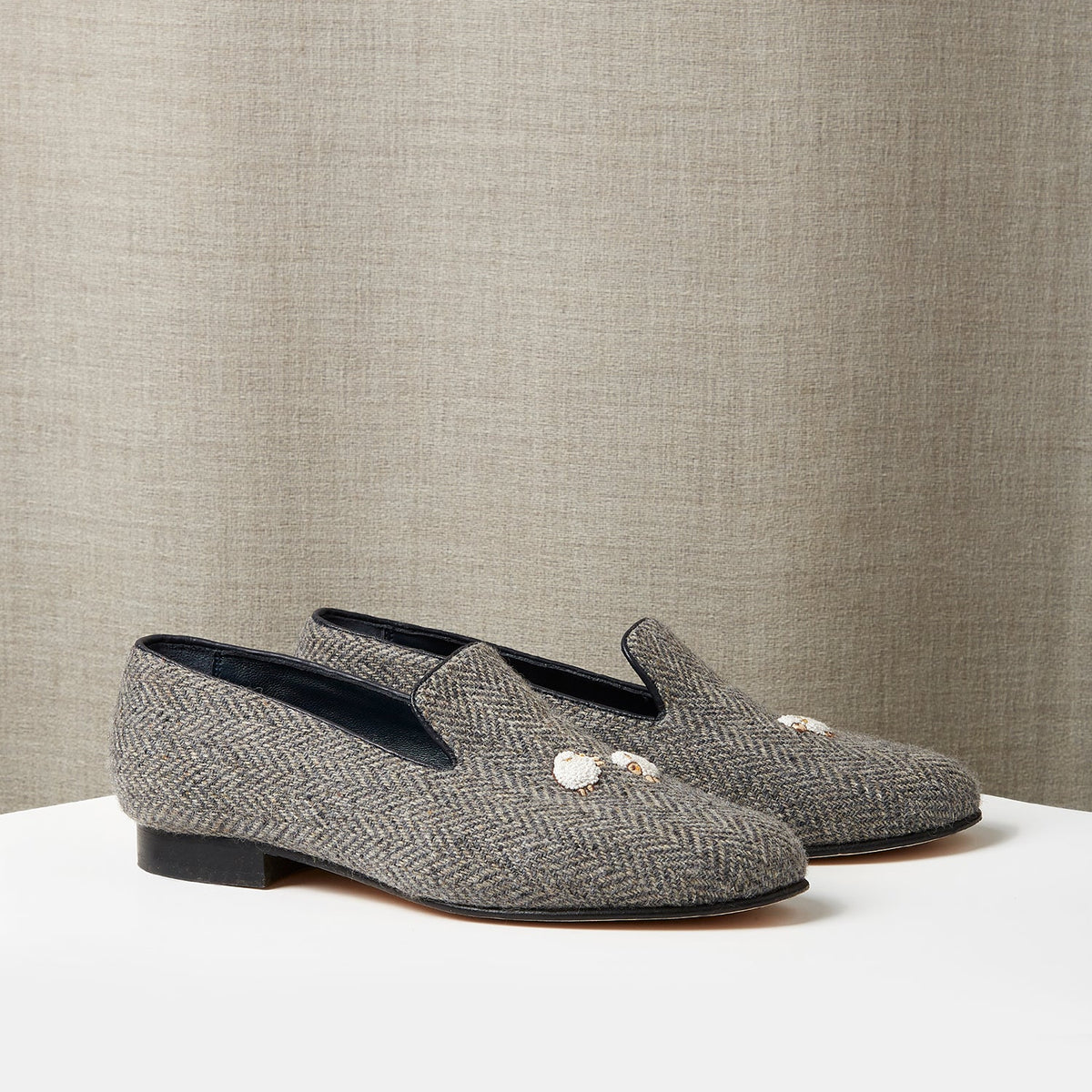 Albert Slipper in Limited Edition Savile Row Regenerated Tweed – Arthur ...