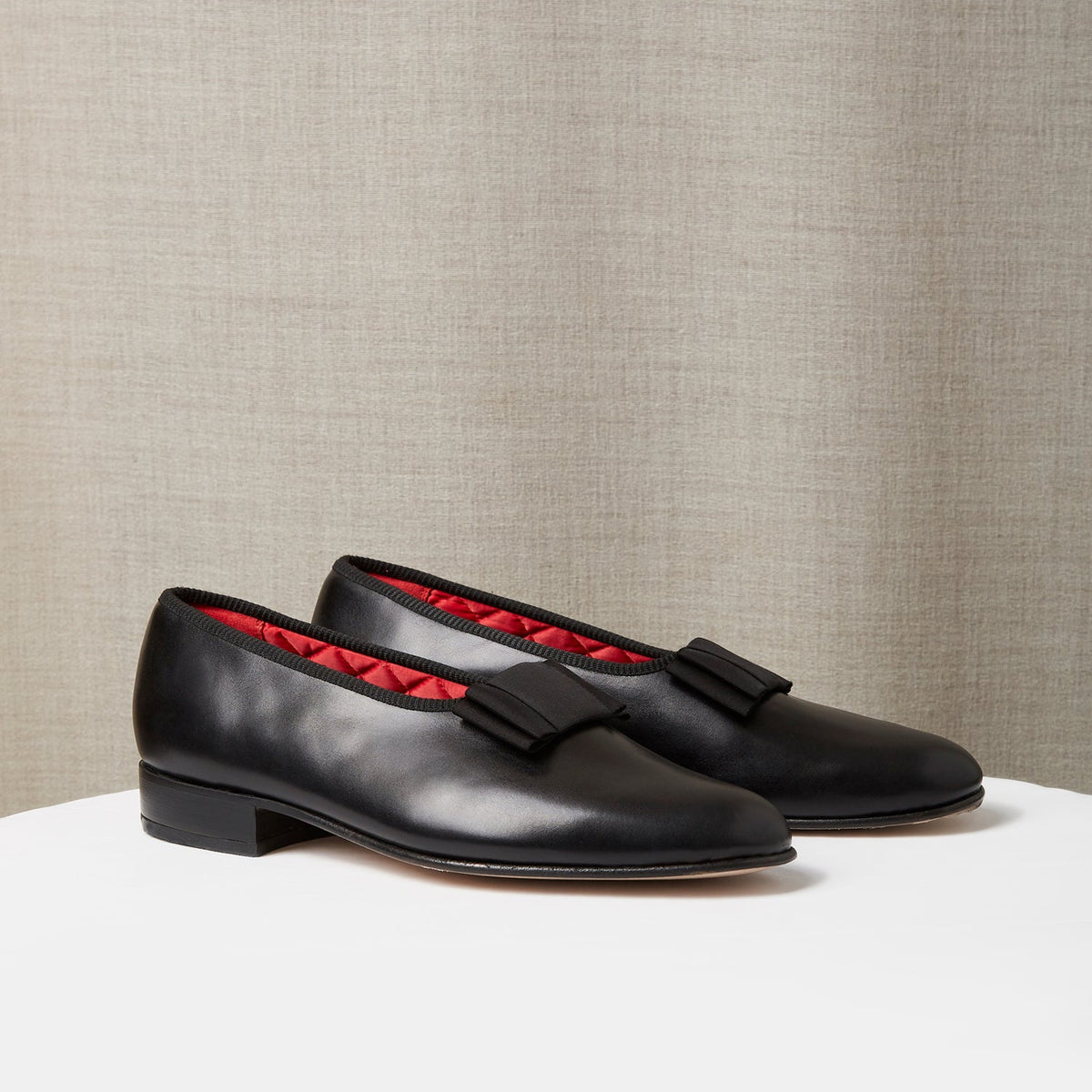 Opera Pump in Black Calf – Arthur Sleep