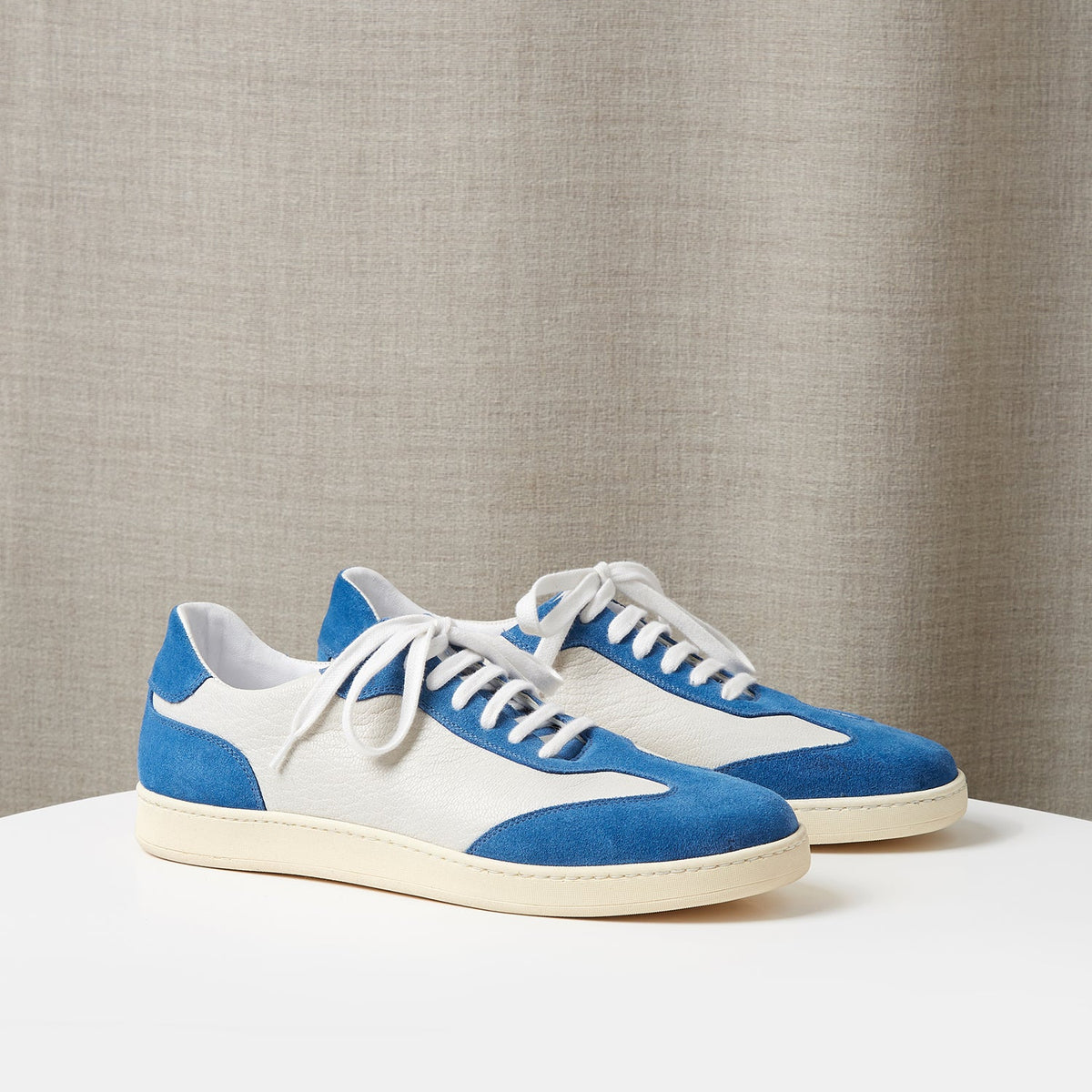 The Raf Sneaker with Blue Suede – Arthur Sleep