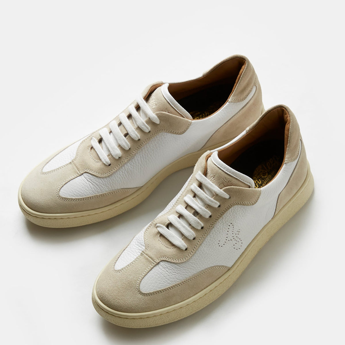 The Raf Sneaker in White Leather – Arthur Sleep