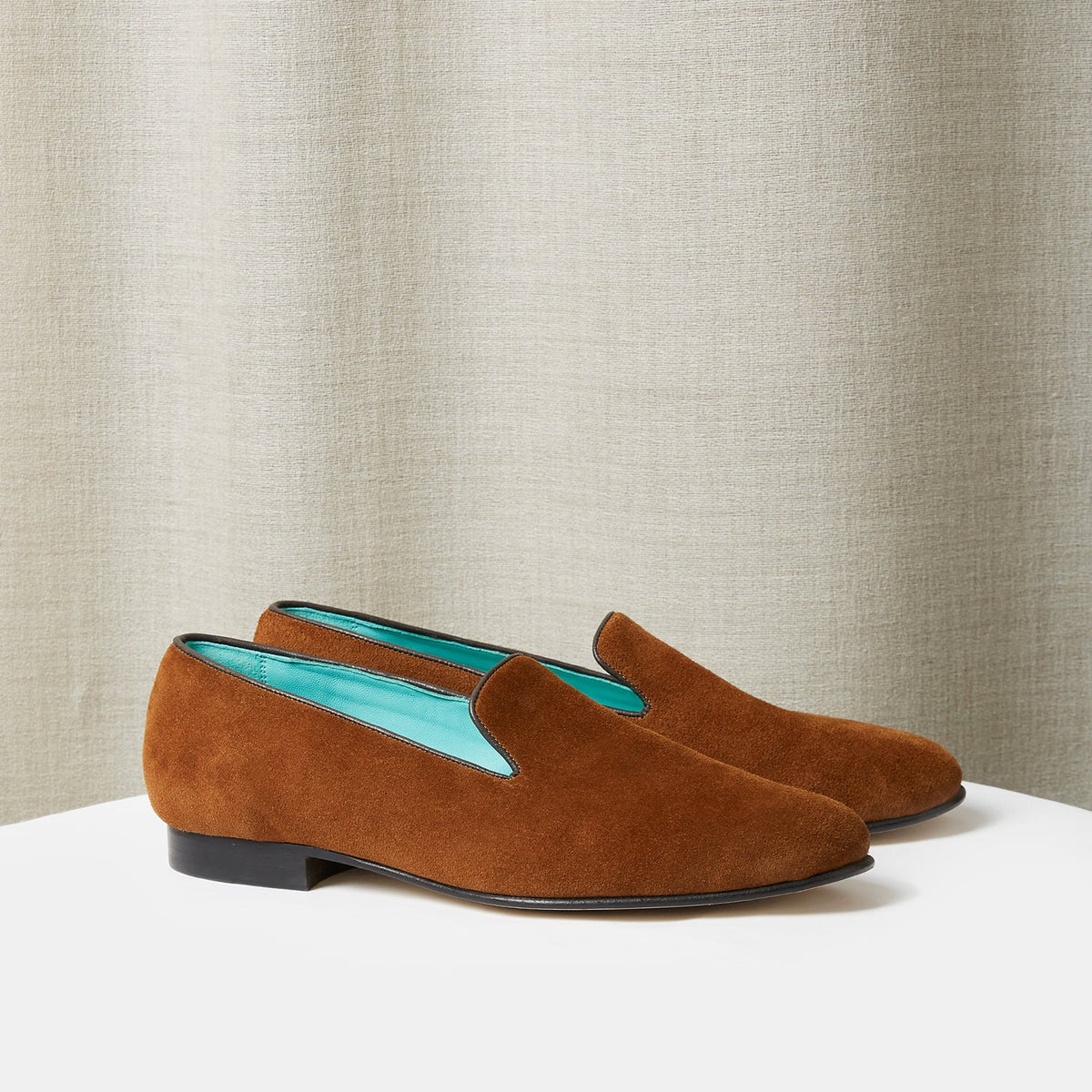 Albert Slipper in Suede – Arthur Sleep